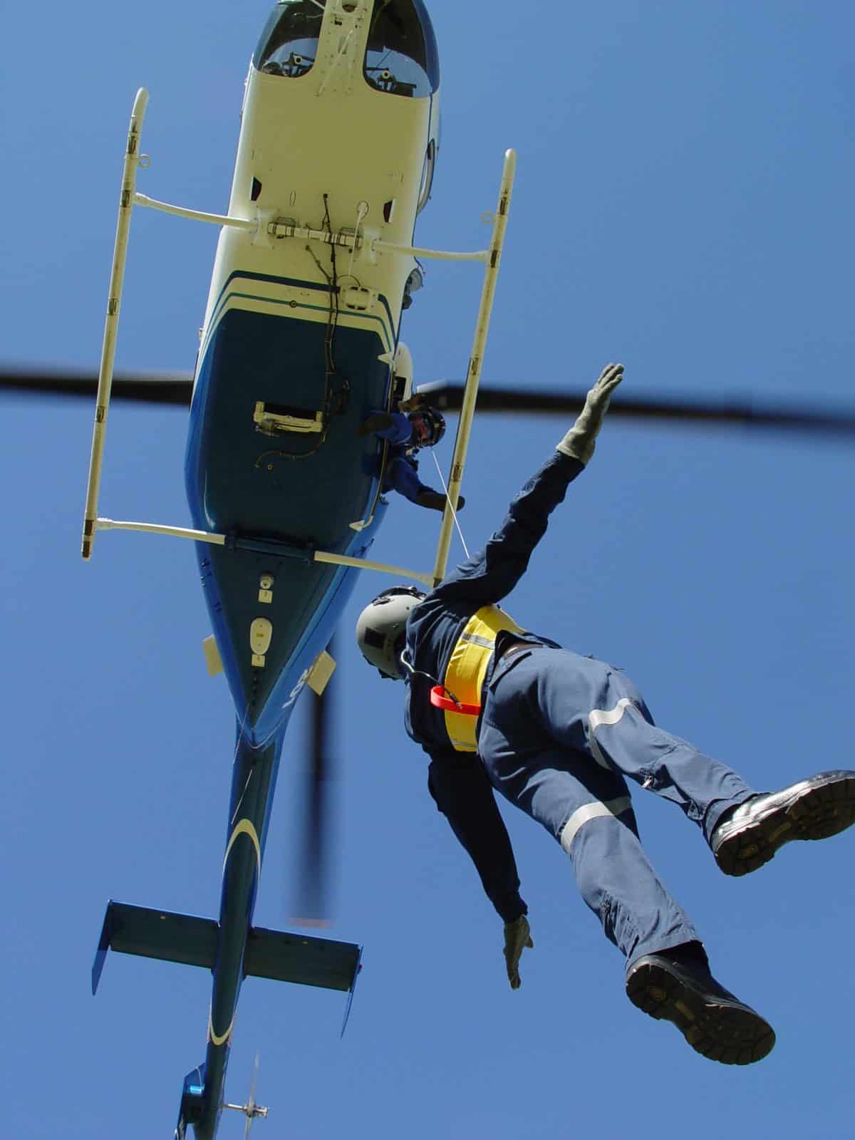 Helicopter Winch Training & Testing - Heli Dynamic Helicopter Services